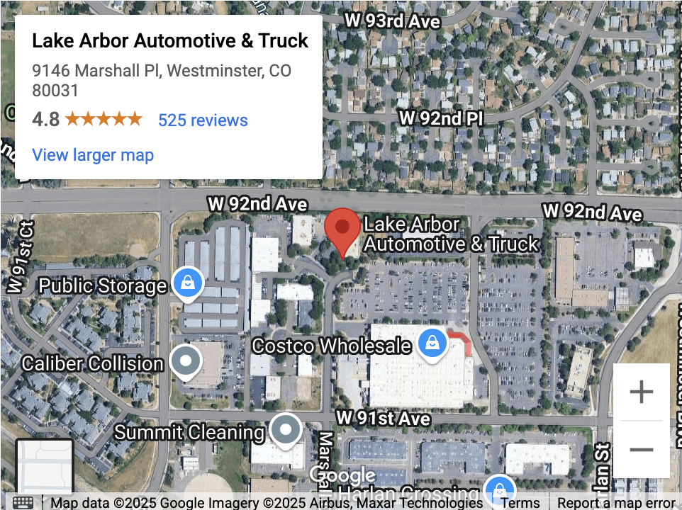 Contact & Location - Lake Arbor Automotive and Truck